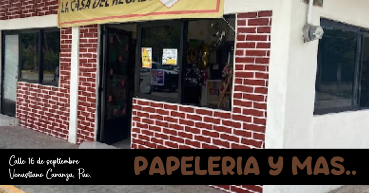 tienda de dulces V Carranza Pue.